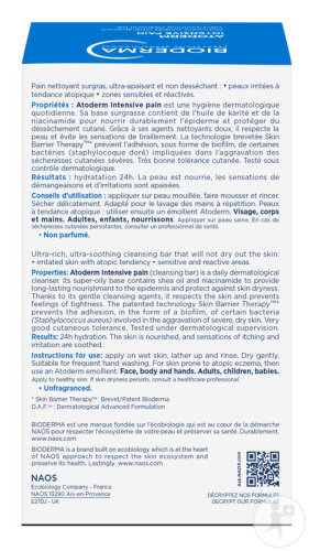 Bioderma Atoderm Intensive Pain Rückfettendes Syndet 150g | Newpharma