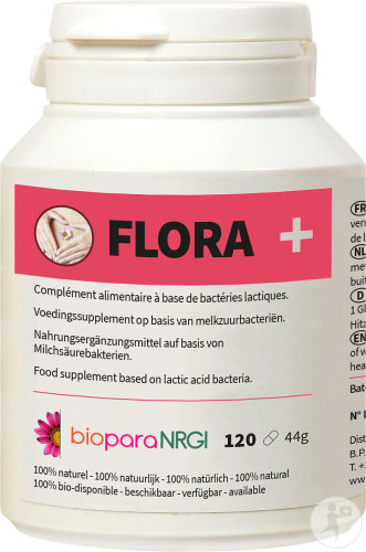 Flora+ Nahrungsergänzungsmittel 120 Kapseln | Newpharma