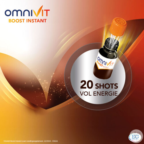 Omnivit Boost Instant Energie Und Konzentration 20 Fläschchen | Newpharma