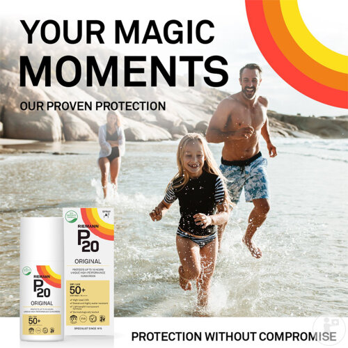 P20 Original Sonnenschutzspray SPF50+ Flakon 175ml | Newpharma