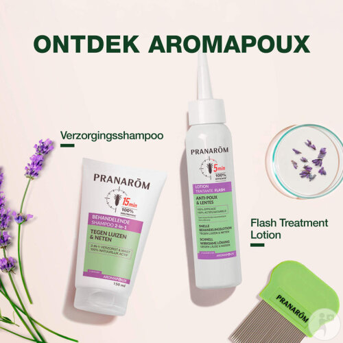 Pranarôm Aromapoux Behandlungs-Shampoo 2in1 Anti-Läuse und Nissen Tube ...