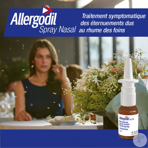 Allergodil 0,1% Spray Nasal Flacon 10ml | Newpharma