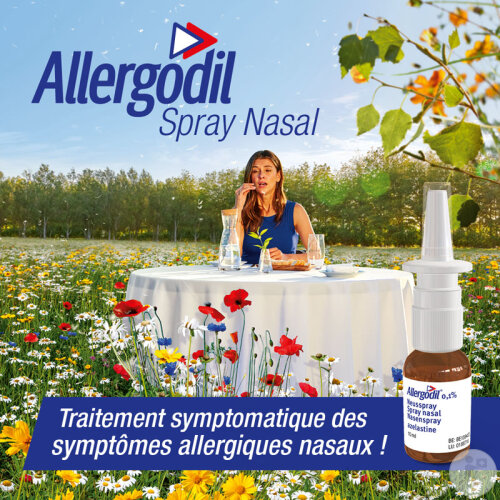 Allergodil 0,1% Spray Nasal Flacon 10ml | Newpharma