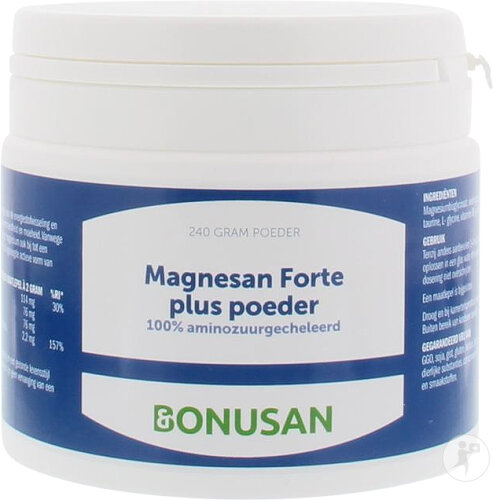 Bonusan Magnesan Forte Plus En Poudre Pot 240g | Newpharma