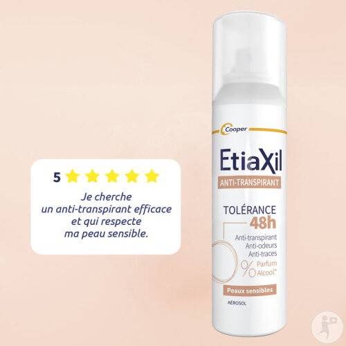 Etiaxil Anti-transpirant Transpiration Modérée Aisselles Tolérance 48h ...