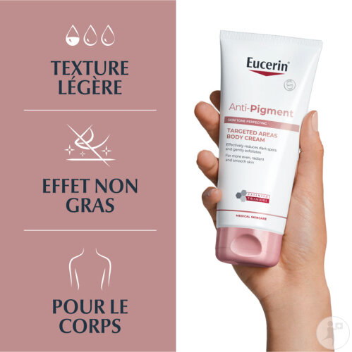 Eucerin Anti-Pigment Perfecteur De Teint Crème Corps Pour Zones Ciblées ...