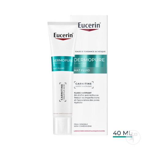 Eucerin Dermopure Clinical Fluide Matifiant Tube 40ml | Newpharma
