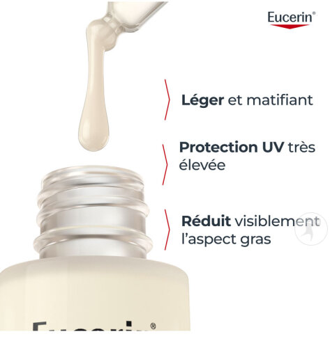 Eucerin Sun Oil Control Ultra-Light Daily Sérum IP50 Flacon 30ml ...
