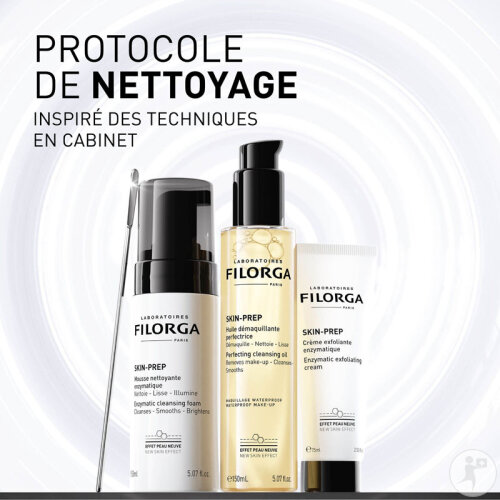 Filorga Skin-Prep Duo Mousse Nettoyante Enzymatique 2x150ml | Newpharma