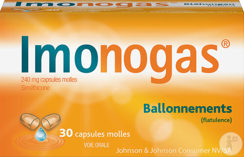 Imonogas Ballonnements 30 Capsules Molles | Newpharma