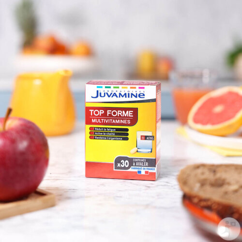 Juvamine Top Forme Multivitamines 23 Actifs 30 Comprimés À Avaler ...