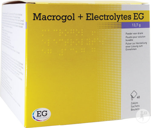 Macrogol + Electrolytes EG 13,7g Laxatif Pour La Constipation Chronique ...