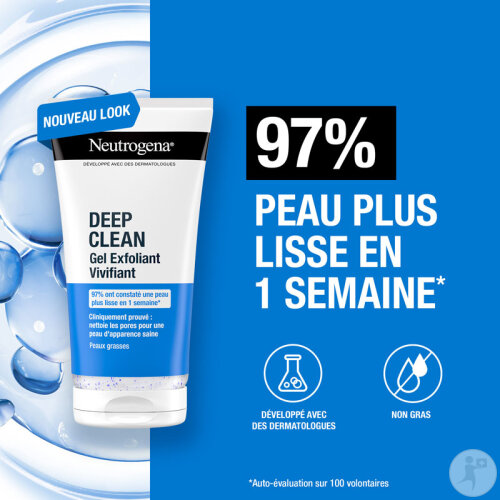 Neutrogena Gel Exfoliant Vivifiant Tube 150ml | Newpharma