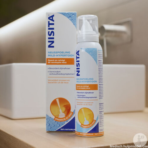 Nisita Spray De Lavage Nasal Jet Dynamique Légèrement Hypertonique ...