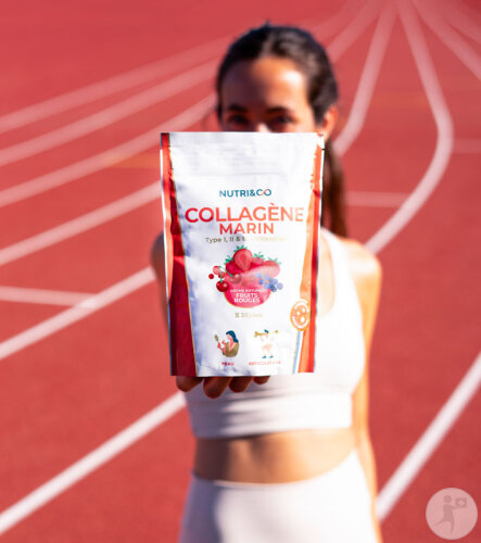 Nutri&Co Collagène Marin Type 1/2/3 Peau & Articulations Goût Fruits ...