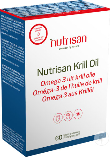 Nutrisan Krill Oil 60 Capsules Liquides | Newpharma