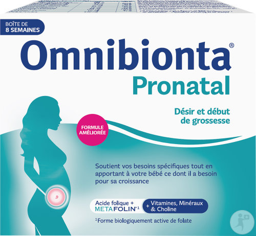 Omnibionta Pronatal D sir Et D but De Grossesse Bo te 8 Semaines 56 Omnibionta Pronatal D sir Et D but De Grossesse Bo te 8 Semaines 56