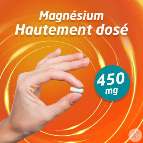 Promagnor Magnésium Hautement Dosé 450mg Capsules 90 + 15 Capsules ...