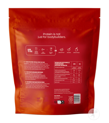 Pulse Protein Poudre Protéinée Fruit Rouge 750g | Newpharma