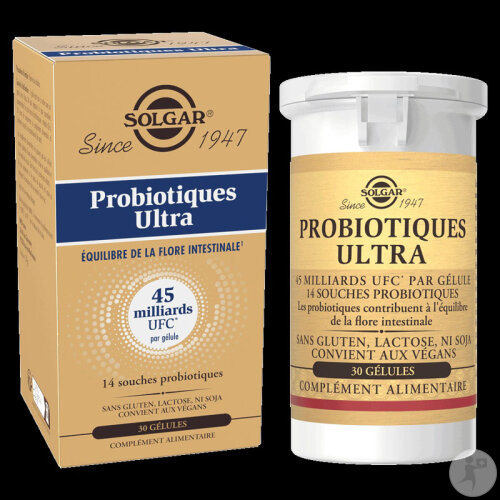Solgar Probiotiques Ultra 30 Gélules | Newpharma