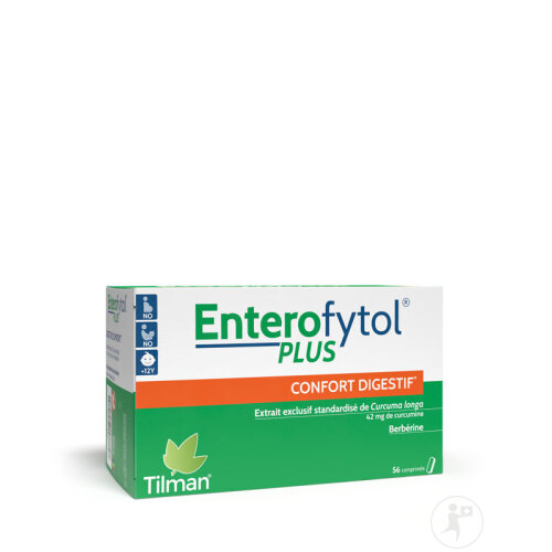Tilman Enterofytol Plus Confort Digestif Curcuma 56 Comprimés | Newpharma
