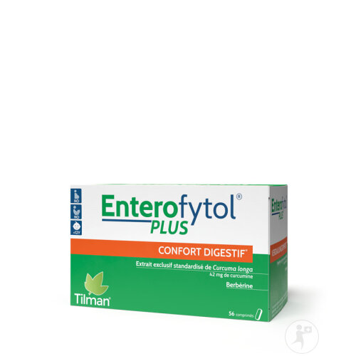 Tilman Enterofytol Plus Confort Digestif Curcuma 56 Comprimés | Newpharma