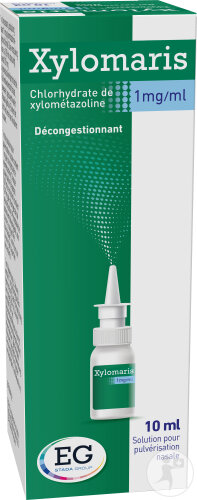 Xylomaris 1 mg/ml Chlorhydrate De Xylomet. Solution Pour Pulvérisation ...