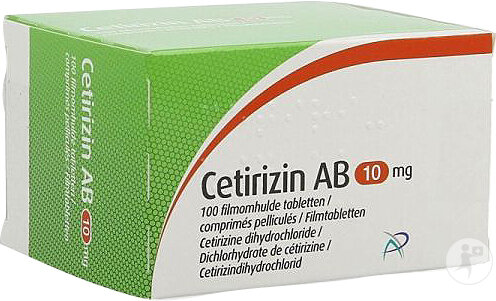 Aurobindo Cetirizine 10mg 100 Omhulde Tabletten | Newpharma