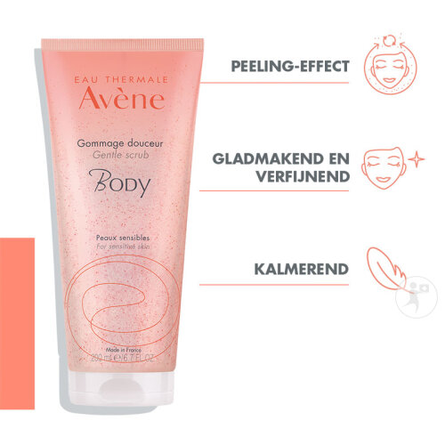 Avène Body Scrub Zachte Exfoliant Gezicht En Lichaam Gevoelige Huid ...
