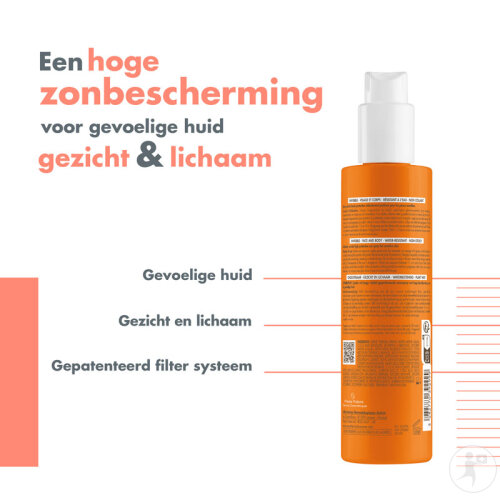 Avène Zon Spray SPF30 Bescherming Gevoelige Huid 200ml | Newpharma