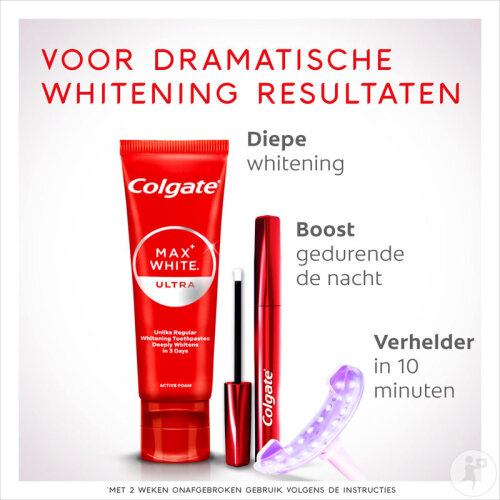Colgate Whitening Kit Colgate Max White Ultimate Led 2 Producten ...