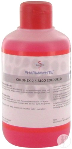 Fagron Pharmawhite Chlohex 0,5 Alco Coloured 250ml | Newpharma