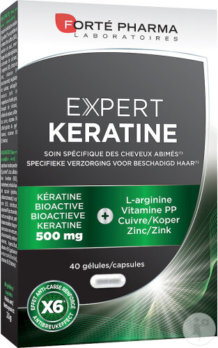 Forté Pharma Expert Keratine 40 Capsules | Newpharma