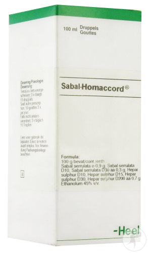 Heel Sabal-Homaccord Druppels 100ml | Newpharma