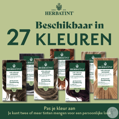 Herbatint Permanente Haarkleuring 6D Donker Goud-Blond 1 Kit | Newpharma