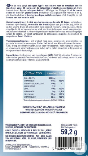 Juvamine Schoonheid Collageen+ 12 Sticks | Newpharma