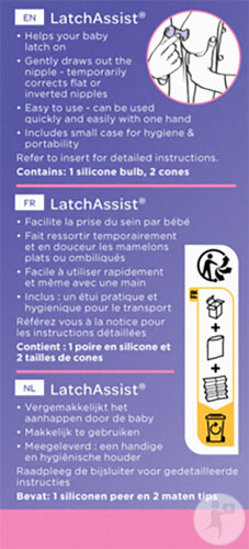 Lansinoh Latch Assist Tepelvormer 1 Kit | Newpharma