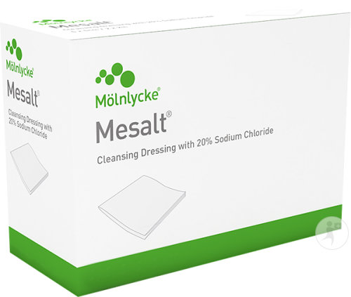 Mesalt Natriumchlorideverband Steriel 10x10cm Stuks 30 (286080) | Newpharma