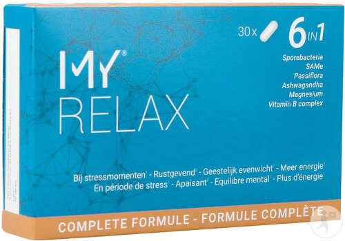 My Relax 6in1 30 Capsules Nieuwe Formule | Newpharma