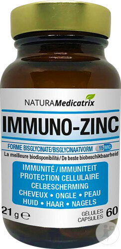 Naturamedicatrix Immuno-Zinc 60 Capsules | Newpharma
