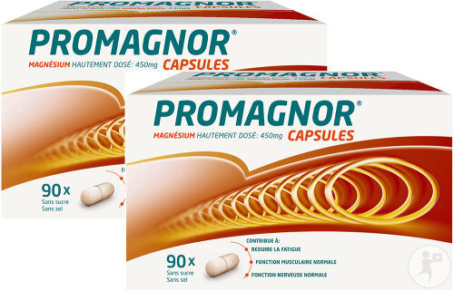 Promagnor Hoog Gedoseerd Magnesium 450mg Capsules 90 | Newpharma