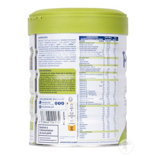 Physiolac Bio 2 Poedermelk 800g | Newpharma
