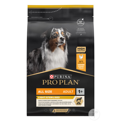 Pro Plan Light & Sterilised Brokken Voor Gesteriliseerde Volwassen Hond ...