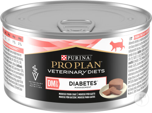 Pro Plan Veterinary Diets DM Diabetes Kattenpaté 195g | Newpharma