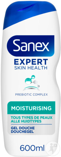 Sanex Expert Skin Health Hydrating Douchegel Alle Huidtypes 600ml ...