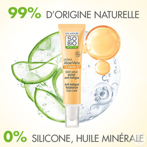 So'Bio Étic Hydra Aloe Vera Vitamine C Oogverzorging Glow Anti ...