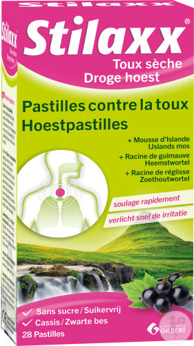 Stilaxx Droge Hoest 28 Tabletten | Newpharma