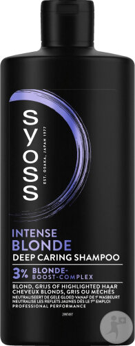 Syoss Shampoo Blond En Zilver Fles 440ml | Newpharma