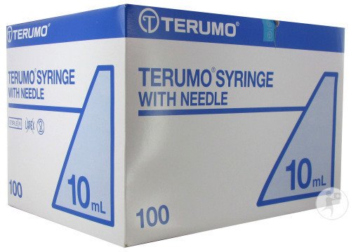 Terumo Spuit Met Naald 10ml 21G 1 1/2 Groen 100 Stuks | Newpharma