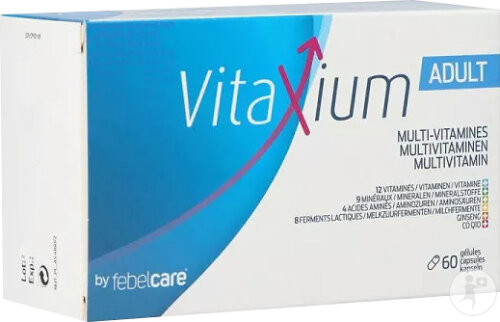 Vitaxium Multi-Vitaminen Volwassene 60 Capsules | Newpharma